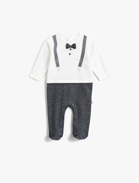 Koton Erkek Çocuk Papyonlu Tulum Bibaby Koton Erkek Çocuk Papyonlu Tulum Bibaby
