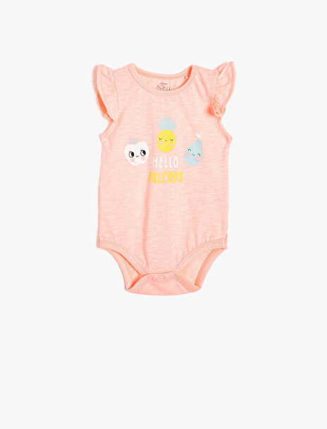 Koton Kız Çocuk Baskılı Zıbın