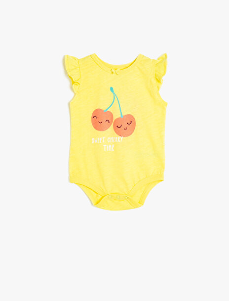 Koton Kız Çocuk Baskılı Zıbın