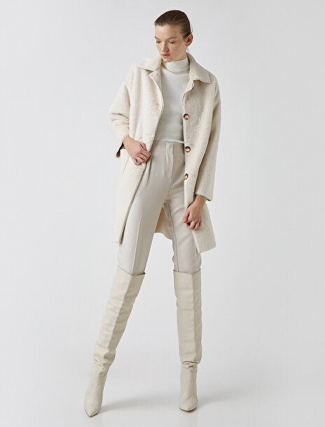 Koton Kadın Cepli Sherpa Kaban Koton Kadın Cepli Sherpa Kaban