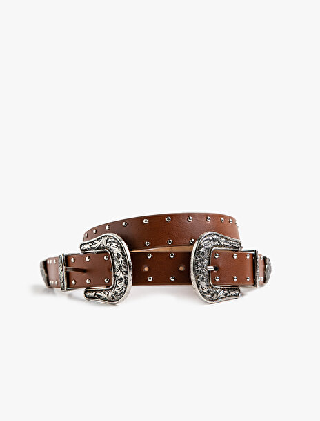 Koton Kadın Zımbalı Kemer Koton Kadın Zımbalı Kemer