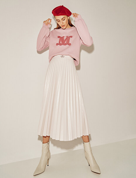 Koton Kadın Harf Detayli Bisiklet Yaka Sweatshirt Koton Kadın Harf Detayli Bisiklet Yaka Sweatshirt