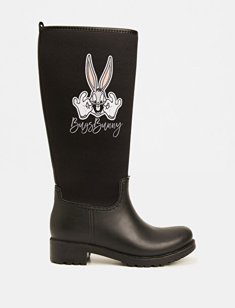 Koton Kadın Bugs Bunny Lisanslı Baskılı Bot