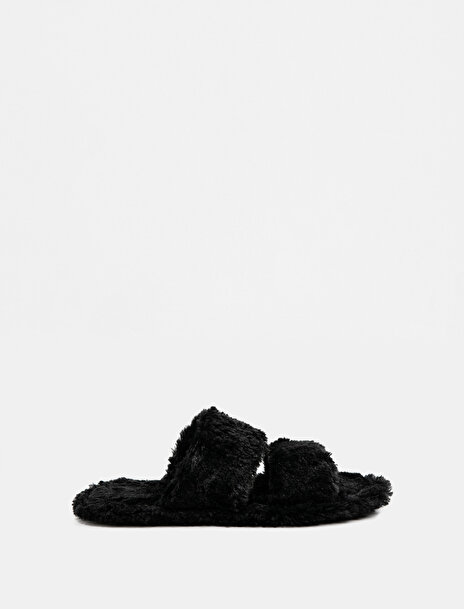 Koton Kadın Arzu Sabancı for Koton Home Peluş Ev Terliği Koton Kadın Arzu Sabancı for Koton Home Peluş Ev Terliği