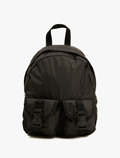 Koton Kadın Fermuarlı Önü Cepli Sırt Çantası