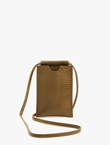 Koton Kadın Timsah Derisi Desenli Mini Çanta Koton Kadın Timsah Derisi Desenli Mini Çanta