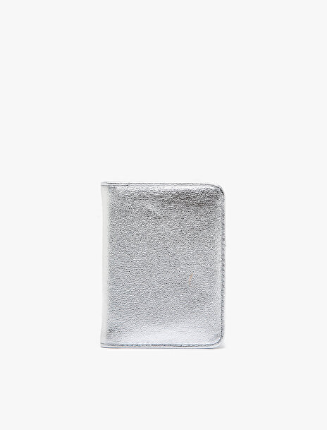 Koton Kadın Deri Görünümlü Metalik Cüzdan
