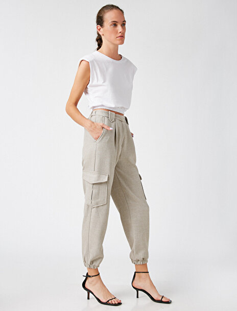 Koton Kadın Cepli Jogger Pantolon