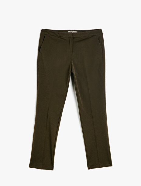 Koton Kadın Kısa Paça Cepli Pantolon