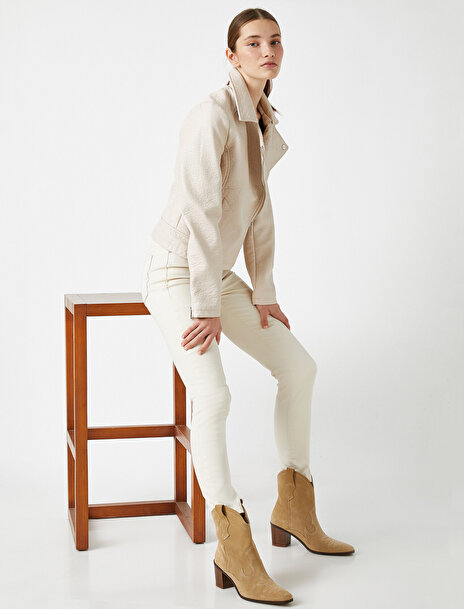 Koton Kadın Yüksek Bel Skinny Carmen Jean Koton Kadın Yüksek Bel Skinny Carmen Jean