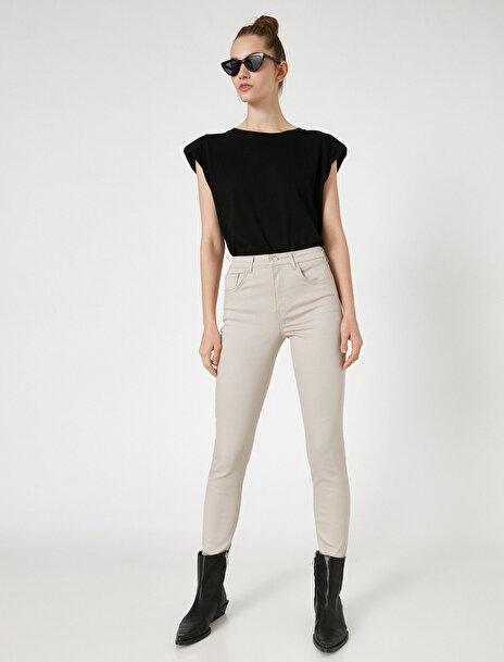 Koton Kadın Yüksek Bel Skinny Carmen Jean Koton Kadın Yüksek Bel Skinny Carmen Jean