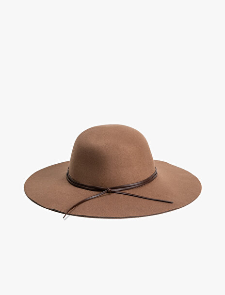 Koton Kadın Geniş Kenarlı Kaşe Şapka