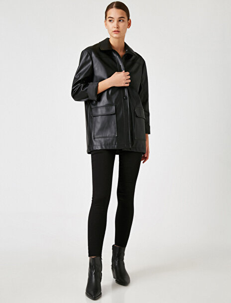 Koton Kadın Taylor Jean - Ekstra Yüksek Bel Dar Kesim Dar Paça Pantolon