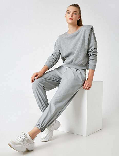 Koton Kadın Yüksek Bel Jogger Pantolon