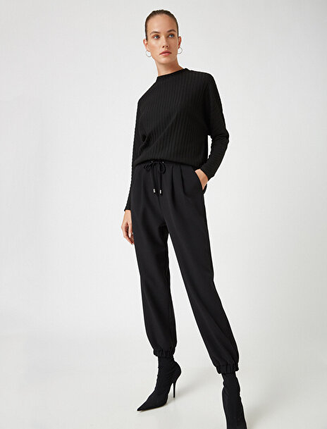 Koton Kadın Yüksek Bel Jogger Pantolon