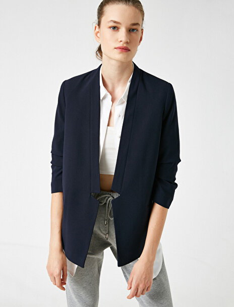 Koton Kadın 3/4 Kollu Blazer Ceket