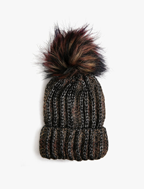 Koton Kadın Ponponlu Örgü Şapka