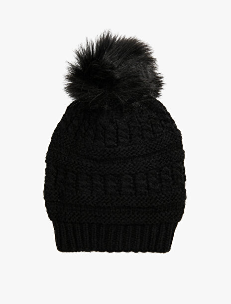 Koton Kadın Ponponlu Örgü Şapka