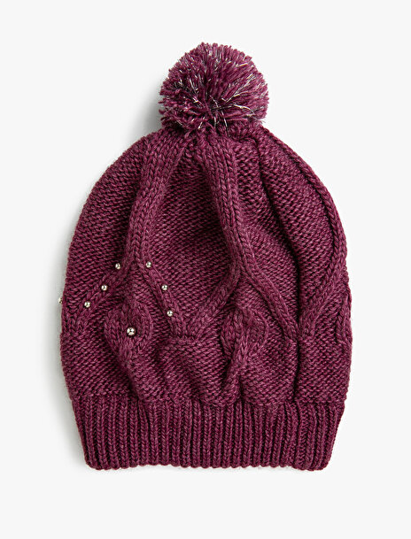 Koton Kadın Ponponlu Örgü Bere