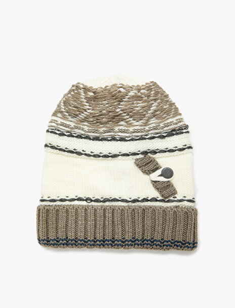 Koton Kadın Desenli Örgü Bere