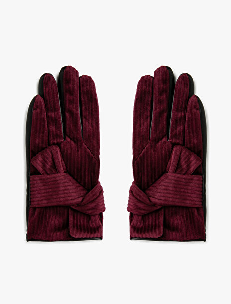 Koton Kadın Deri Görünümlü Eldiven