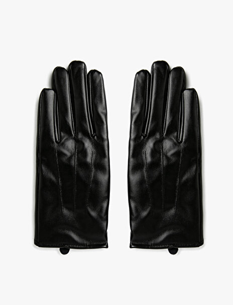 Koton Kadın Deri Görünümlü Eldiven