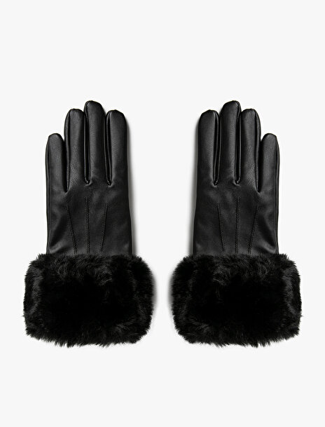 Koton Kadın Peluş Eldiven