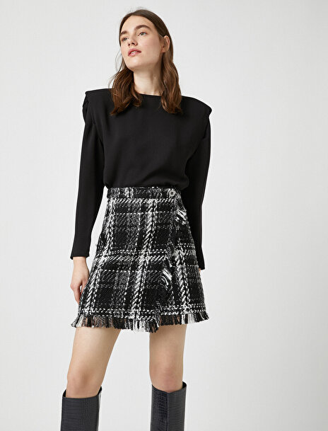 Koton Kadın Vatkalı Uzun Kollu Bluz