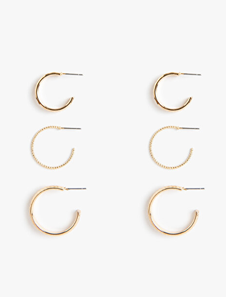 Koton Kadın Halka Küpe Seti