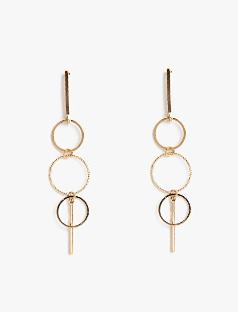 Koton Kadın Halka Sallantılı Uzun Küpe