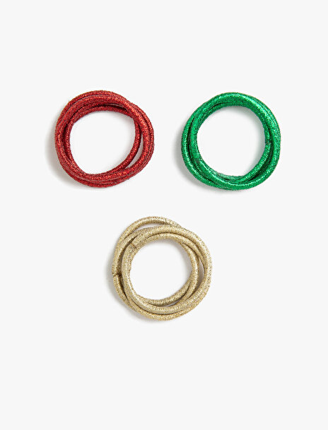 Koton Kadın 8'li Lastik Toka