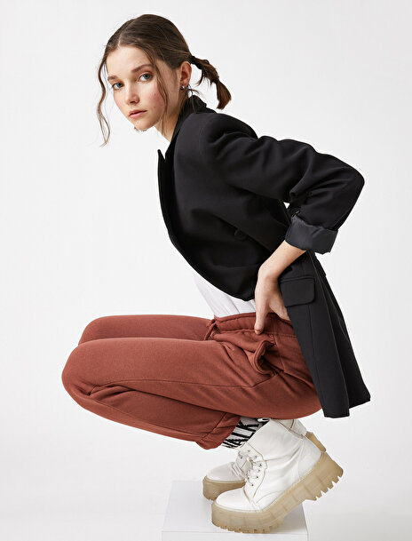 Koton Ole Genç Kız Pamuklu Jogger Eşofman Altı Koton Ole Genç Kız Pamuklu Jogger Eşofman Altı