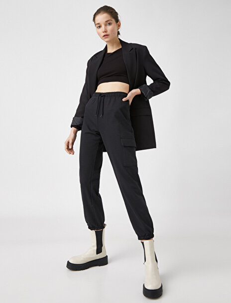 Koton Ole Genç Kız Respect Life - Yaşama Saygı - Jogger Eşofman Altı Koton Ole Genç Kız Respect Life - Yaşama Saygı - Jogger Eşofman Altı