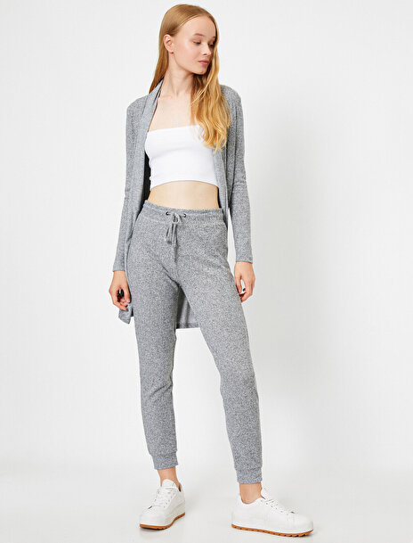 Koton Kadın Beli Bağcıklı Jogger Eşofman Altı