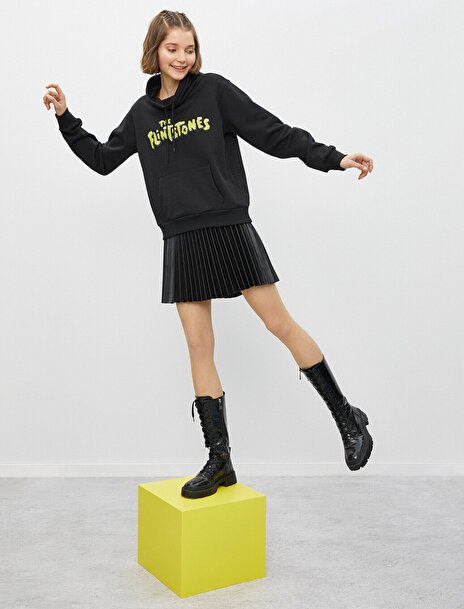 Koton Ole Genç Kız Pamuklu Warner Bros Baskılı Sweatshirt