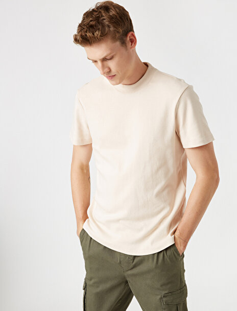 Koton Erkek Organik Pamuklu Bisiklet Yaka Basic Kisa Kollu Kazak Koton Erkek Organik Pamuklu Bisiklet Yaka Basic Kisa Kollu Kazak