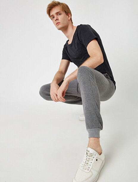 Koton Erkek Normal Bel Basic Jogger Esofman Alti