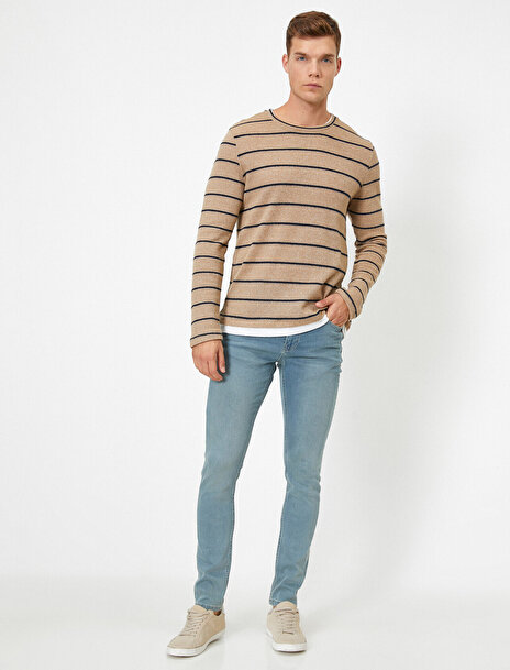 Koton Erkek Super Skinny Fit Kot Pantolon - Justin Jean