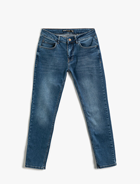 Koton Erkek Respect Life - Yasama Saygi - Michael Skinny Fit Jean Kot Pantolon Koton Erkek Respect Life - Yasama Saygi - Michael Skinny Fit Jean Kot Pantolon