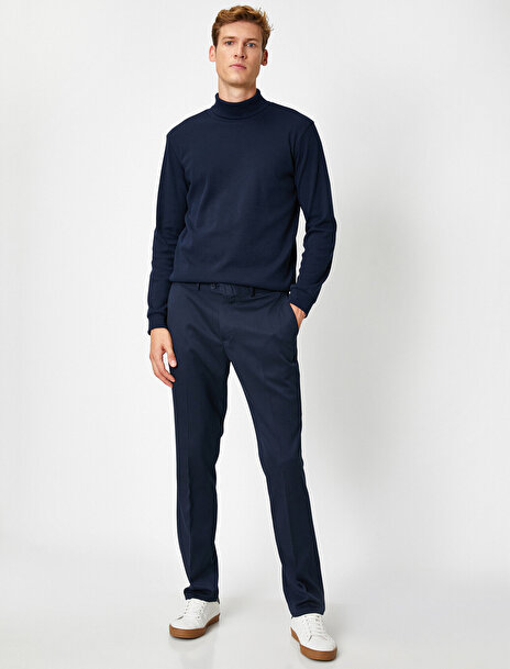 Koton Erkek Düz Renk Chino Slim Pantolon