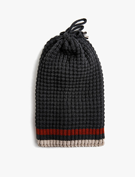 Koton Erkek Çizgili Örgü Bere