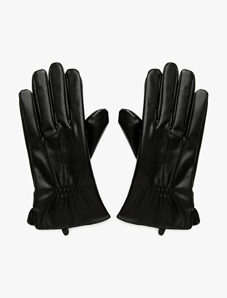 Koton Erkek Deri Görünümlü Eldiven