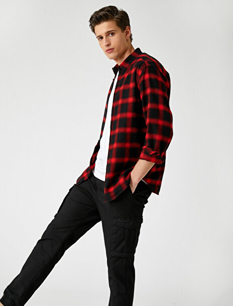 Koton Erkek Oduncu Gömleği Pamuklu