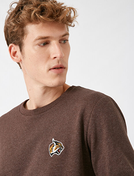 Koton Erkek Respect Life - Yaşama Saygı - Bisiklet Yaka Uzun Kollu Sweatshirt Koton Erkek Respect Life - Yaşama Saygı - Bisiklet Yaka Uzun Kollu Sweatshirt