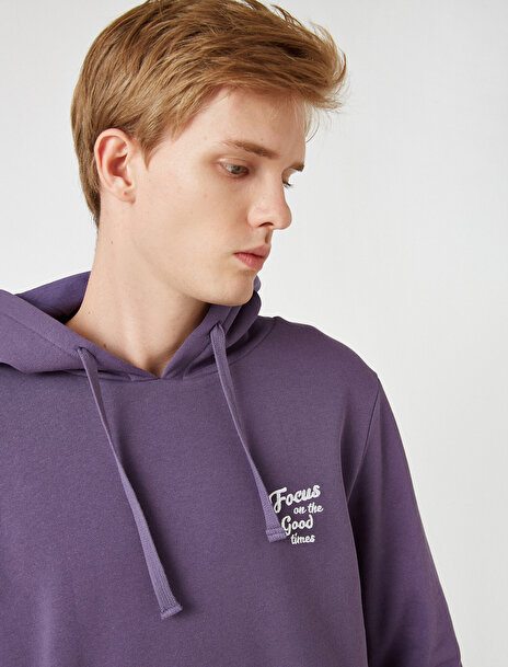 Koton Erkek Respect Life - Yaşama Saygı - %100 Organik Pamuk Kapüşonlu Yazılı Baskılı Sweatshirt Koton Erkek Respect Life - Yaşama Saygı - %100 Organik Pamuk Kapüşonlu Yazılı Baskılı Sweatshirt