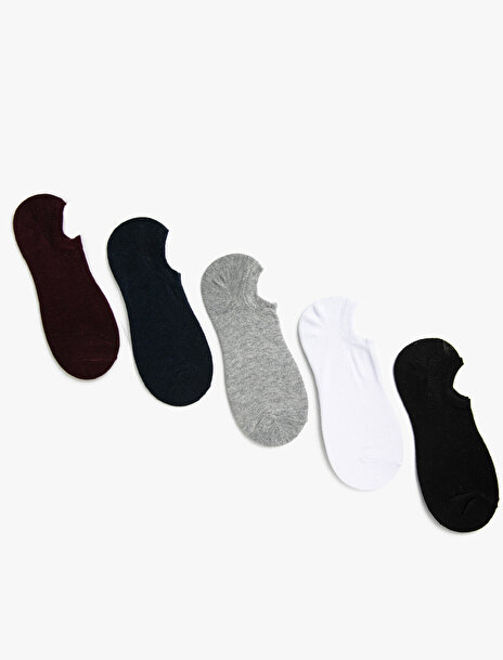 Koton Erkek Erkek 3'li Pamuklu Görünmez Çorap Seti