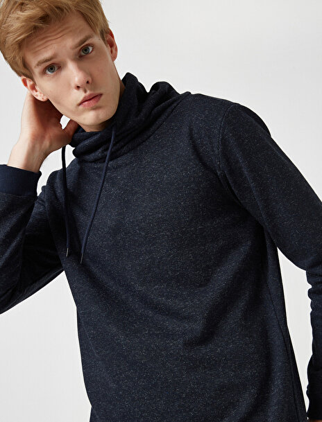 Koton Erkek Slim Fit Sal Yaka Uzun Kollu Kazak