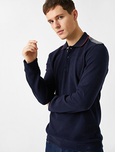 Koton Erkek Pamuklu Polo Yaka Basic Kazak