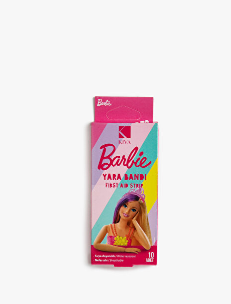 Koton Kız Çocuk Barbie Lisanslı 10'lu Suya Dayanıklı Yara Bandı Koton Kız Çocuk Barbie Lisanslı 10'lu Suya Dayanıklı Yara Bandı