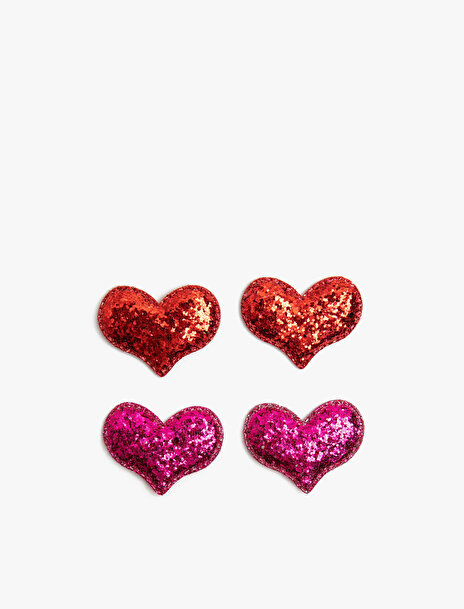 Koton Kadın Simli Kalpli Süs